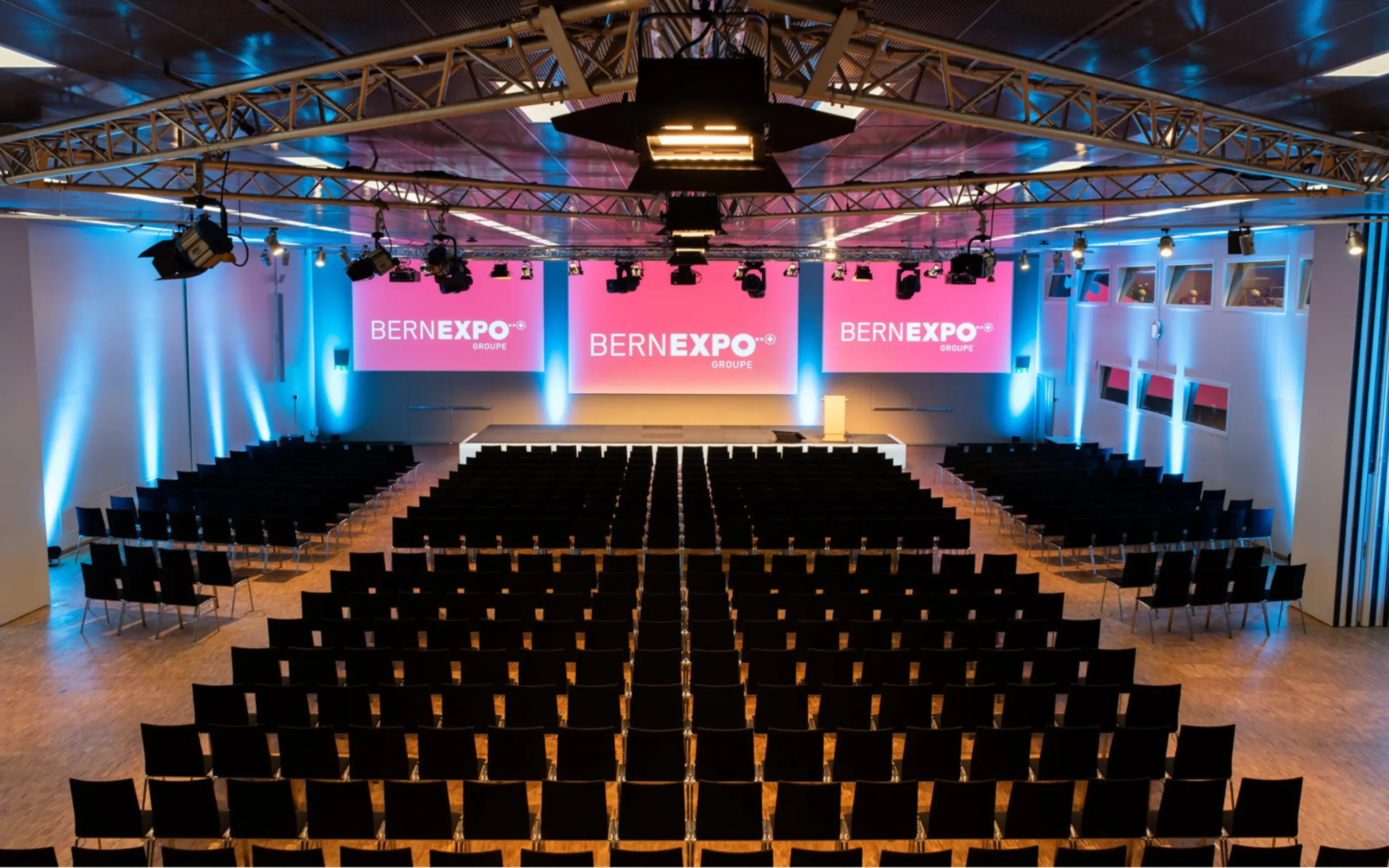 The Stage of the Future: BERNEXPO – Powered by State-of-the-Art Event Technology from NETGEAR ...